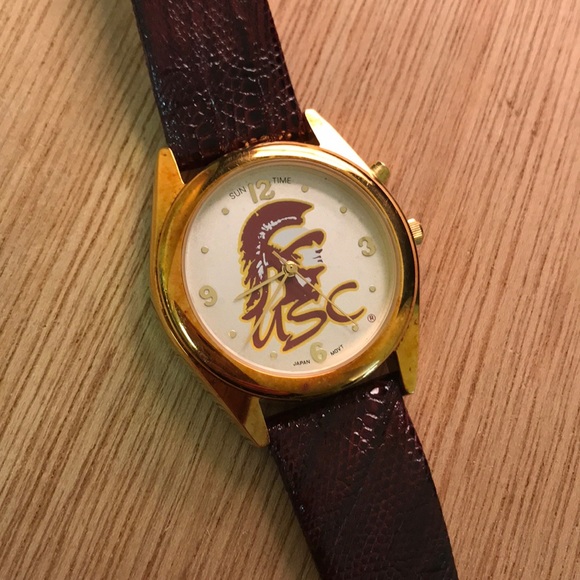 Sun Time | Accessories | Sun Time Usc Watch | Poshmark